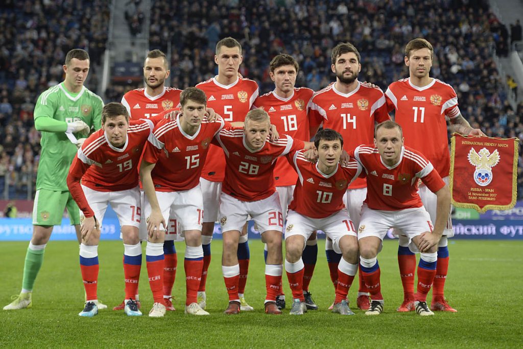 WM 2018 Eröffnungsspiel - Fussball Weltmeisterschaft 2018